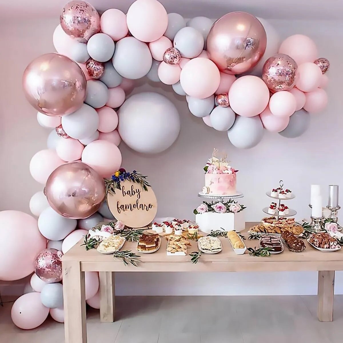 Dreamy Pink Balloon Set F07M2-36 EMB0144 | Michaels