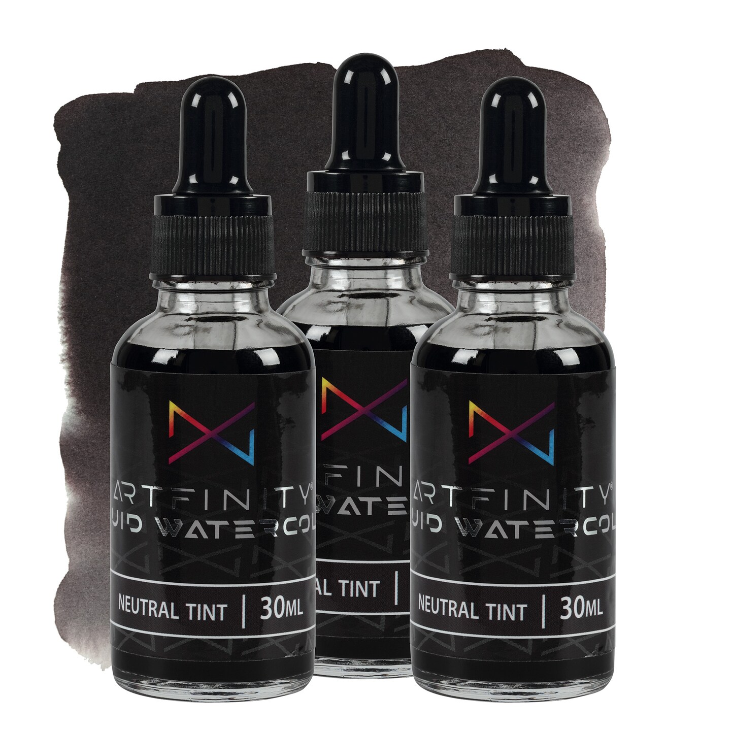 Artfinity Liquid Watercolor Paint 30 ml Bottle - 3 Pack, Neutral Tint ...