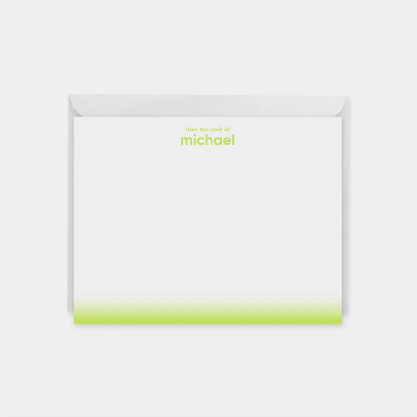Neon Ombre Edge Note Cards II | Michaels