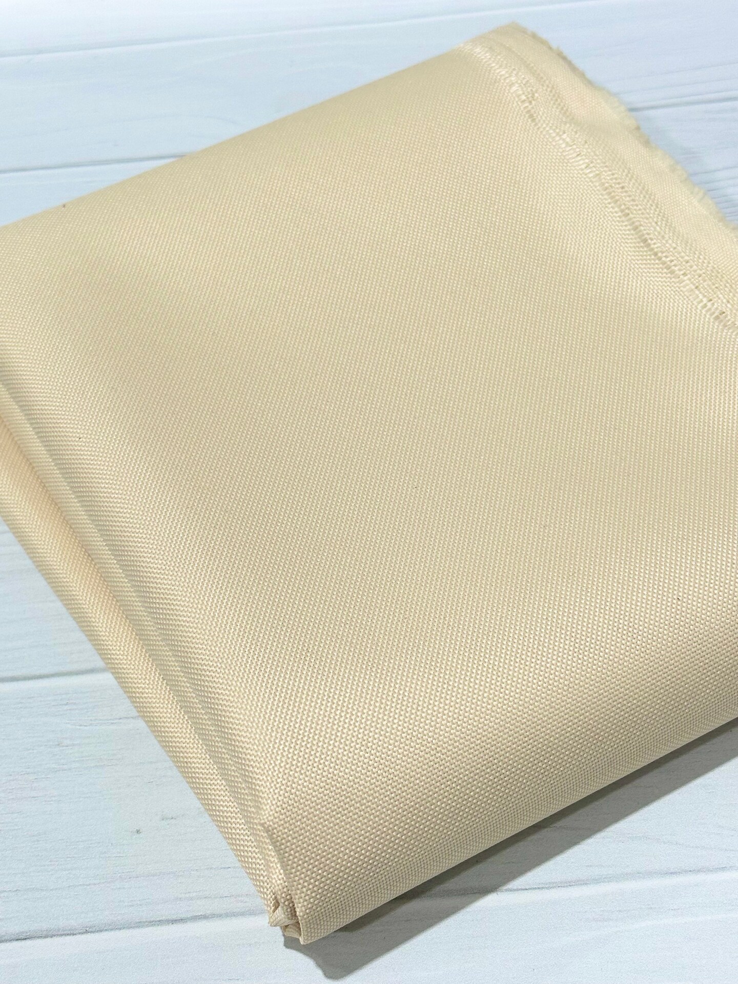 Cream Water Resistant Canvas, Size: 1yd cut | Michaels