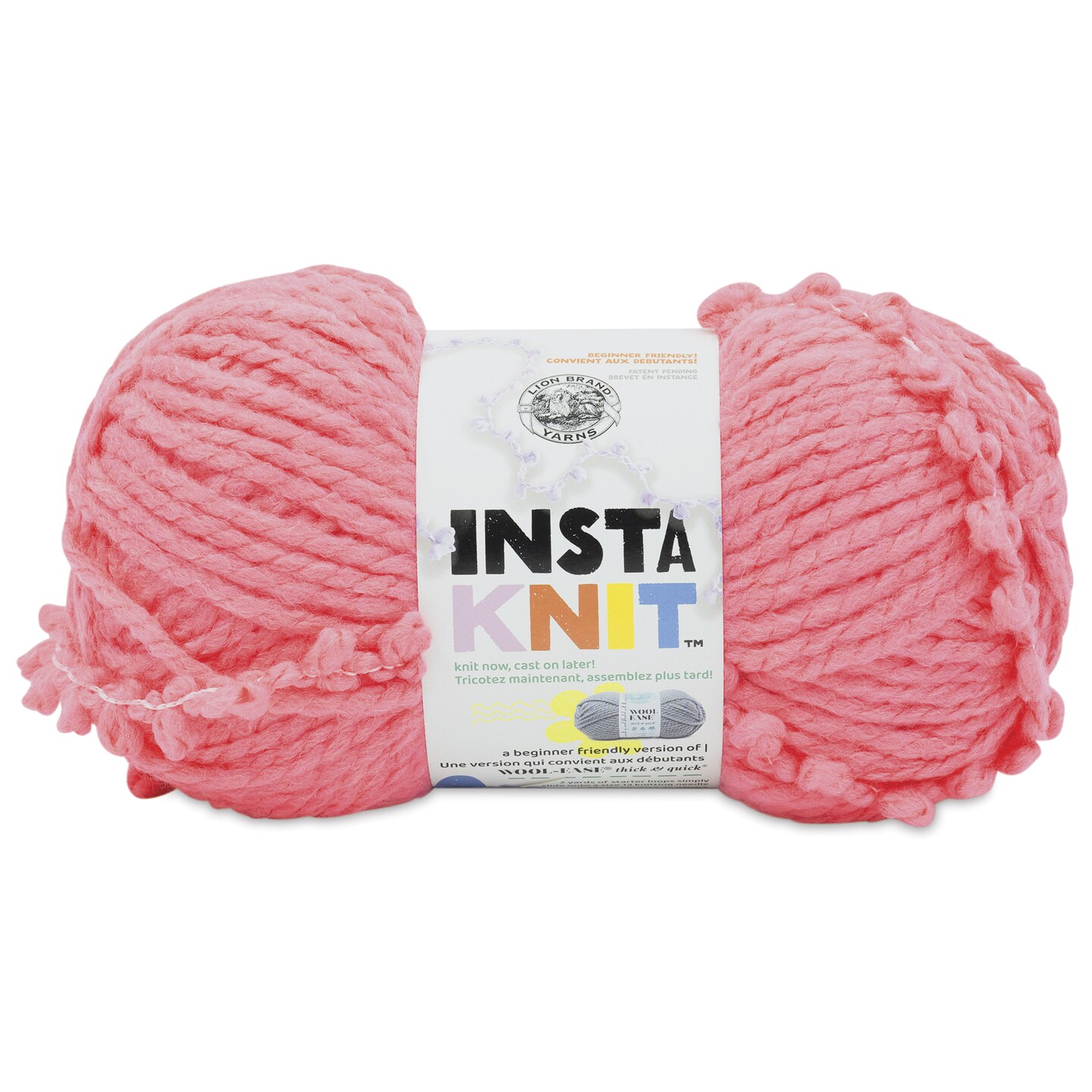 Lion Brand Yarn InstaKnit Yarn - Hot to Trot, 122 yds | Michaels