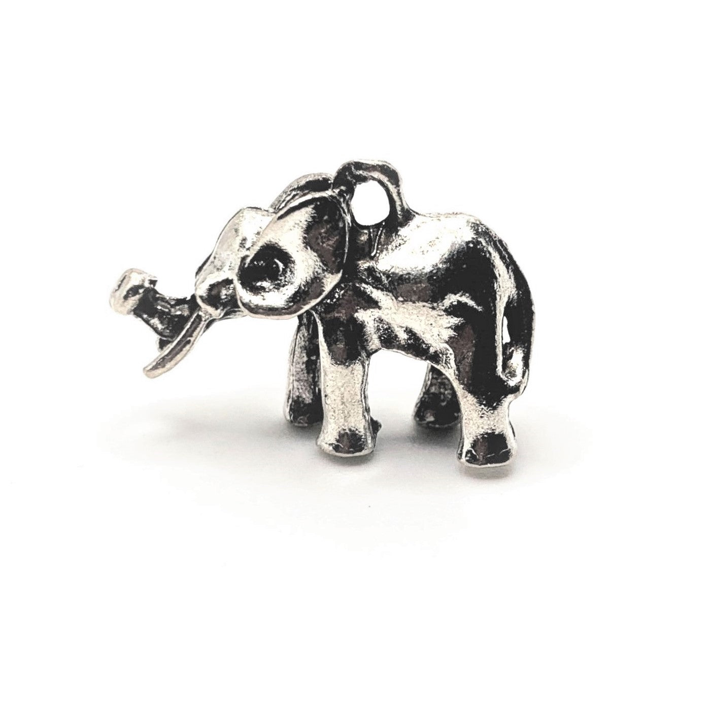1, 4 or 20 Pieces: Silver African Elephant 3D Charms | Michaels