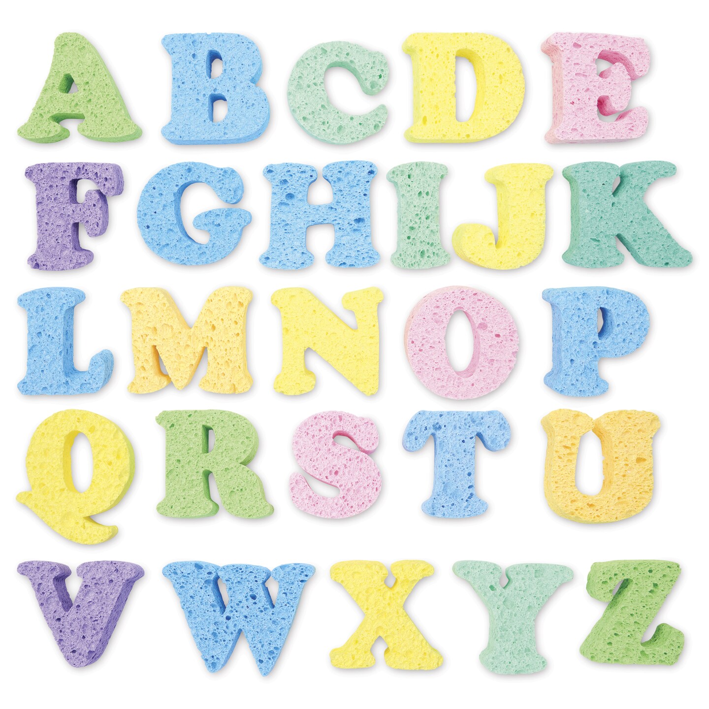 Captain Creative Super Sponges - Large Alphabet | Michaels