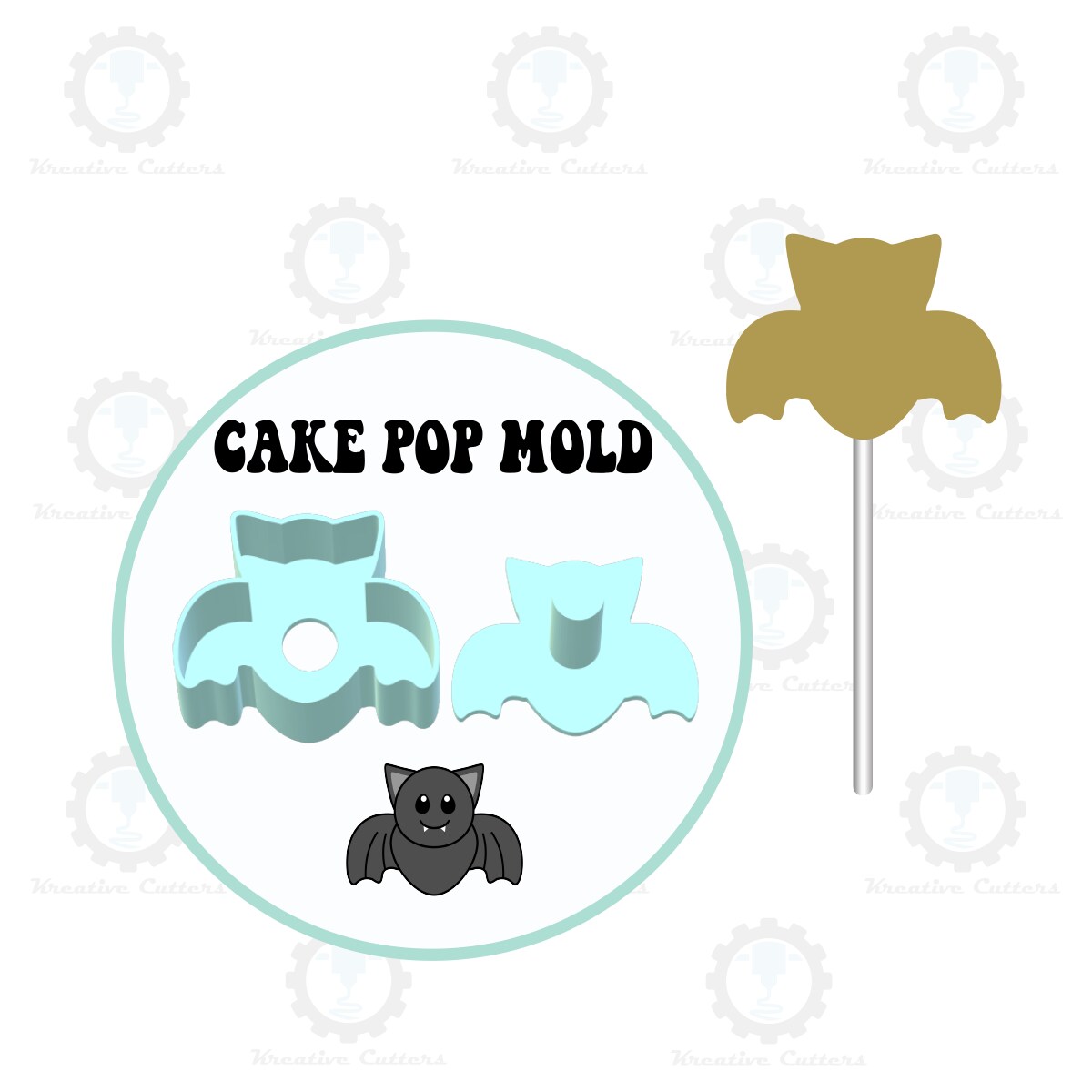 Bat Cake Pop Mold | MakerPlace by Michaels