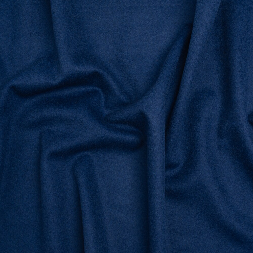 1 Yard Brushed Lightweight Wool Blend Coating Blue | Michaels