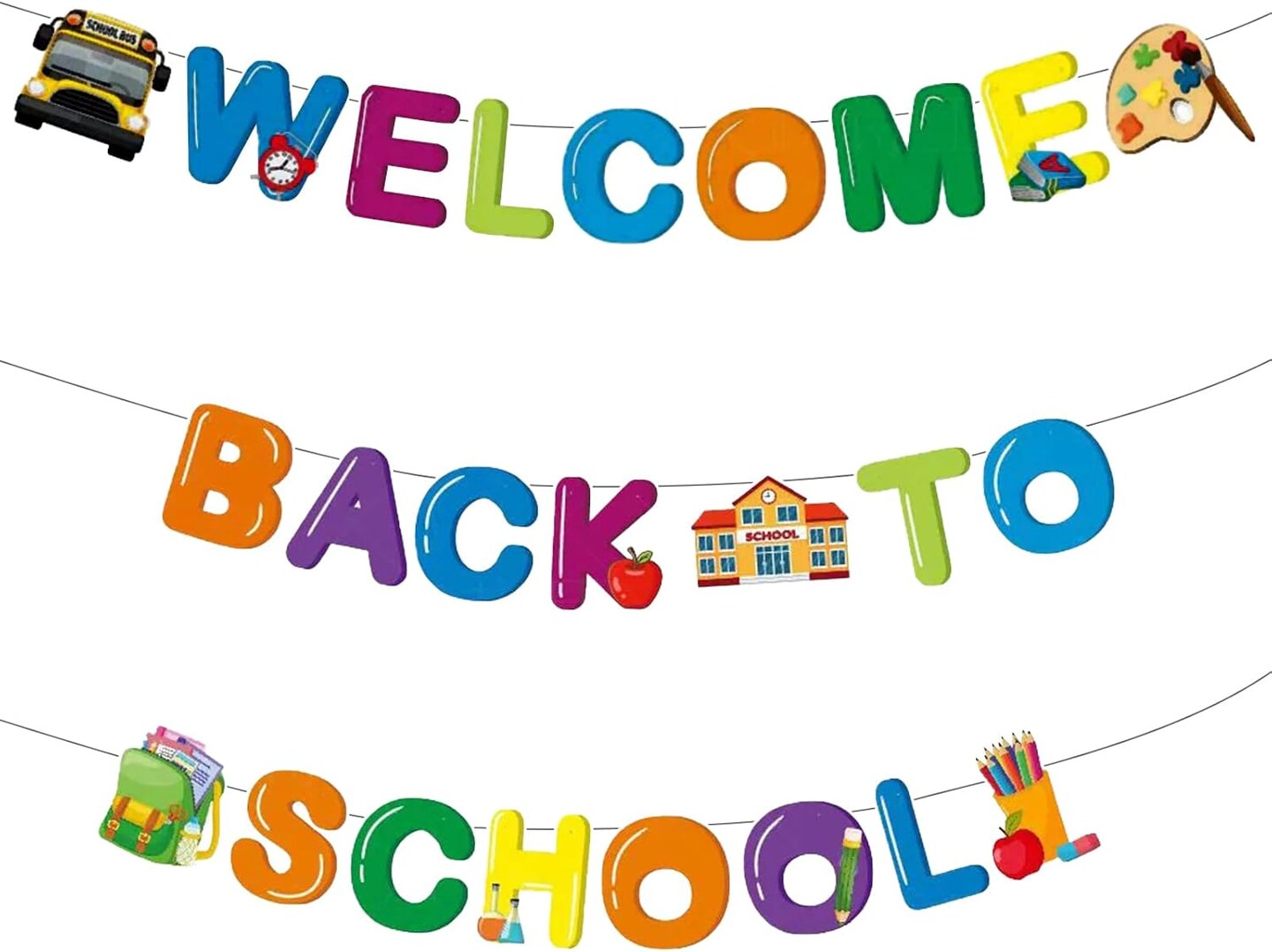 Welcome Back to School Bunting Banners | Michaels