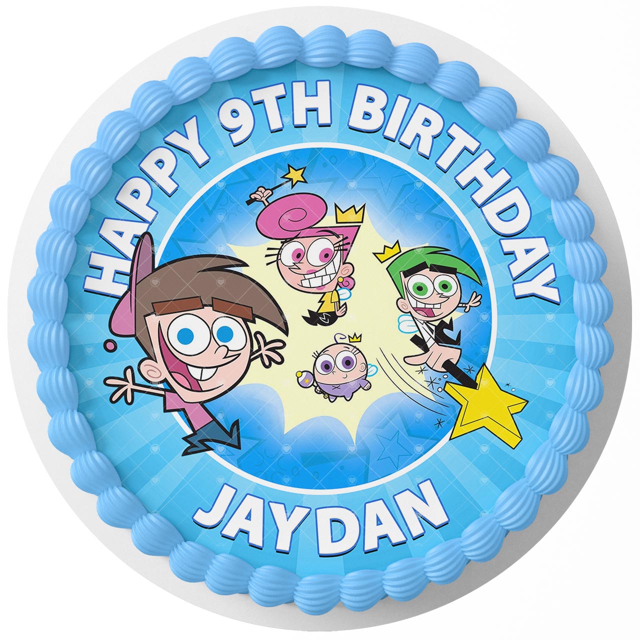 The Fairly Oddparents Edible Cake Image Topper Birthday Cake Sheet ...