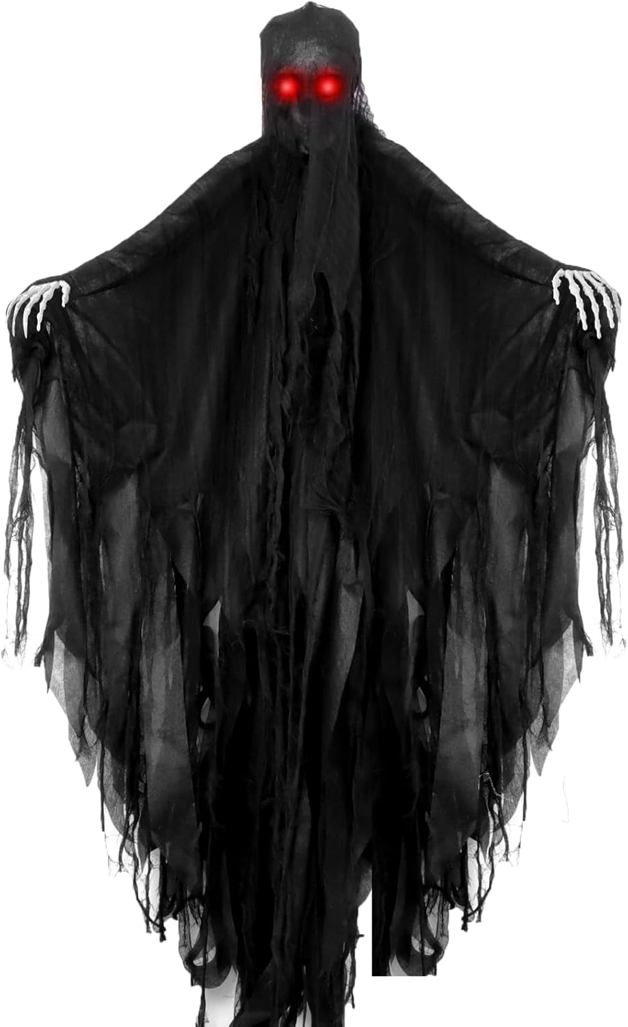 63" Halloween Dark Hanging Grim Reaper with LED Lights | Michaels