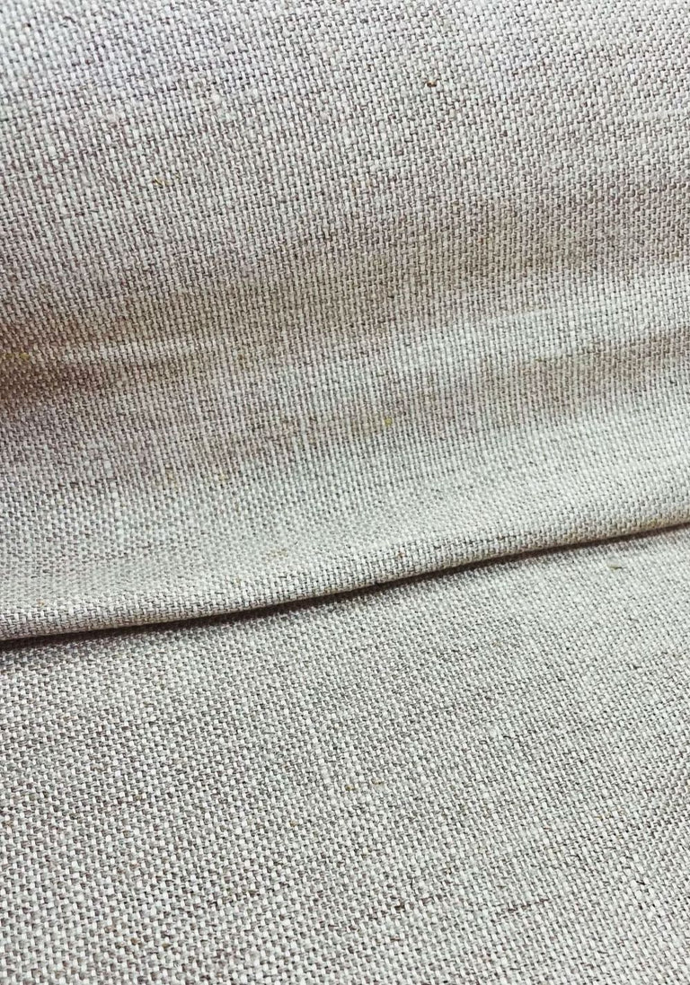 1 Yard Mixed Natural Pure Linen Performance Fabric 10.5 oz Water ...
