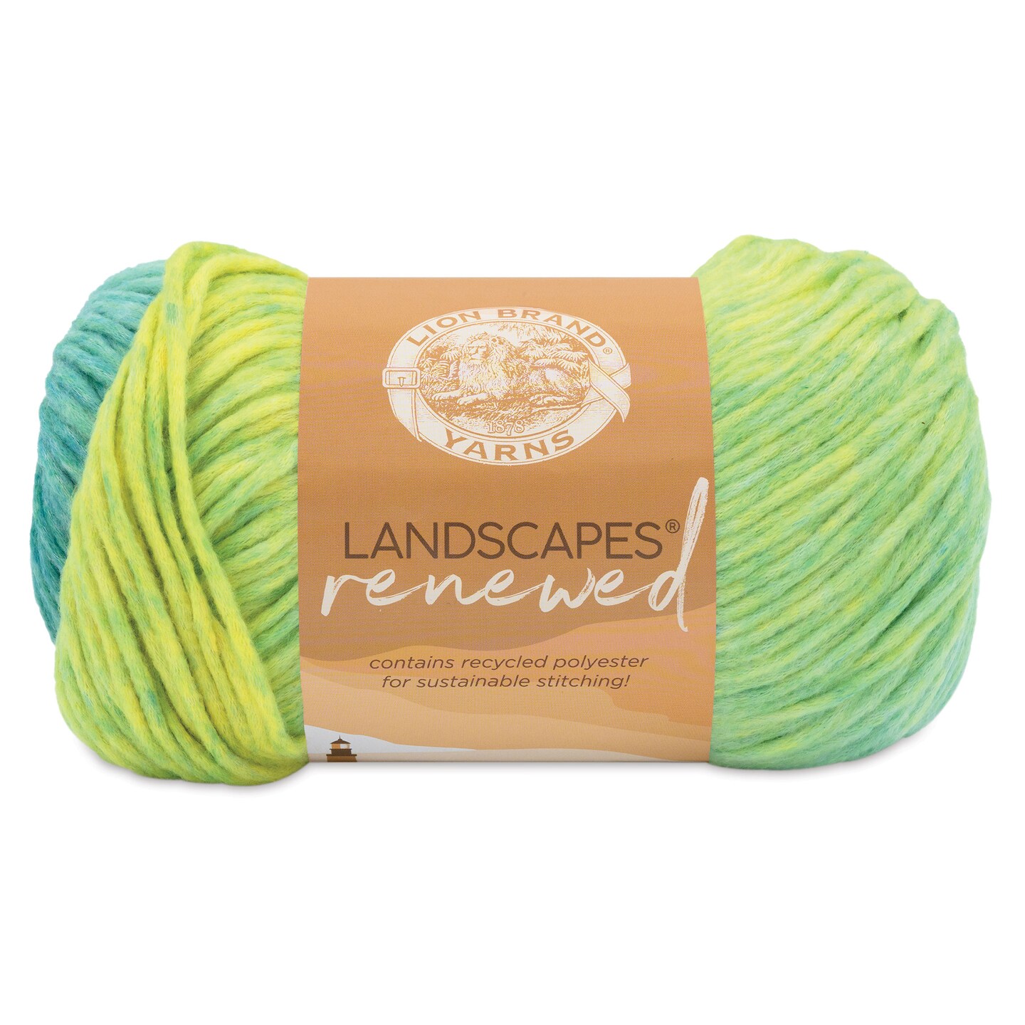 Lion Brand Landscapes Renewed Yarn - Dragonfly, 232 yds, Count: 1 ...