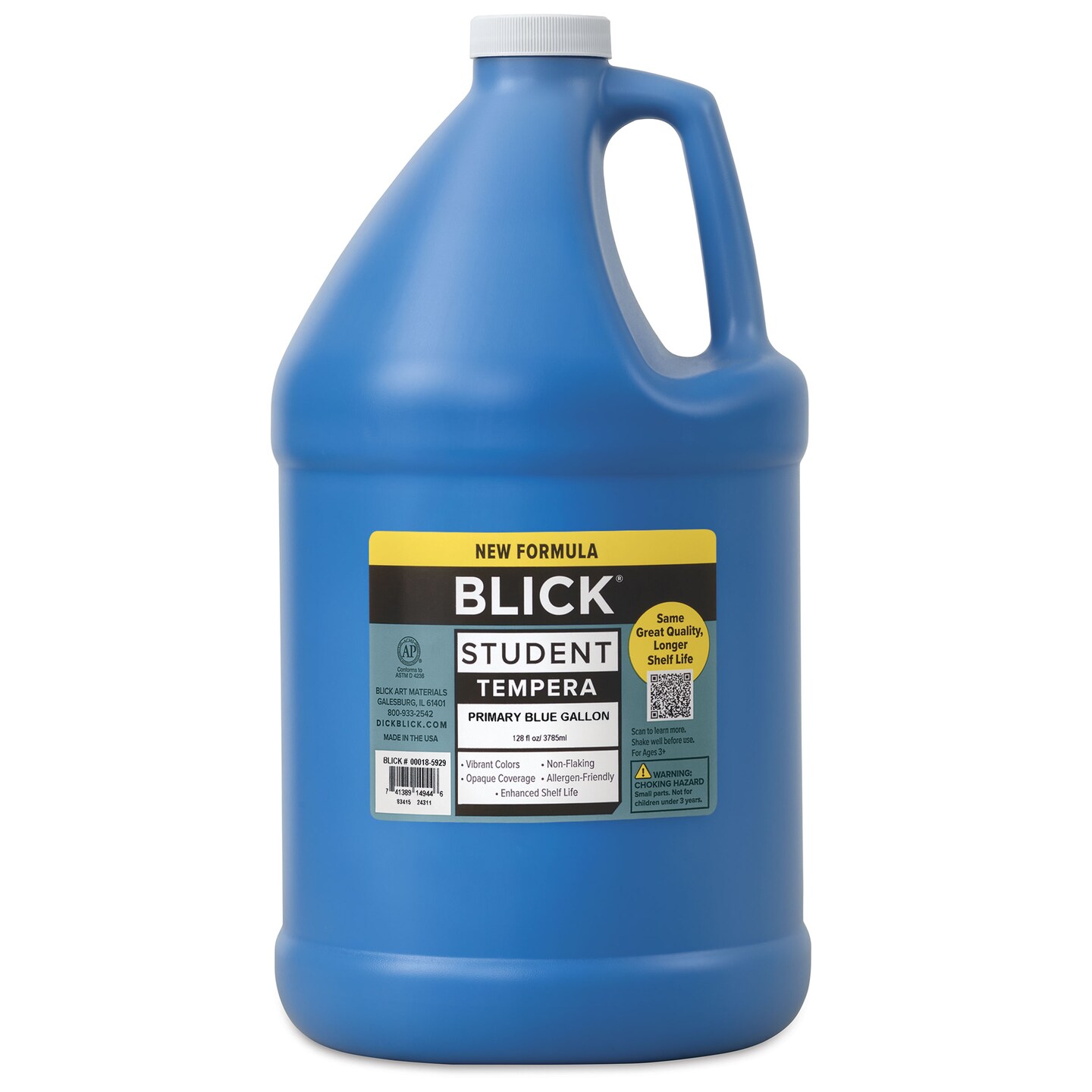 Blick Student Tempera Paint - Primary Blue, 128 oz bottle | Michaels