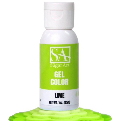 Sugar Art Gel Food Color Lime 1oz | Michaels