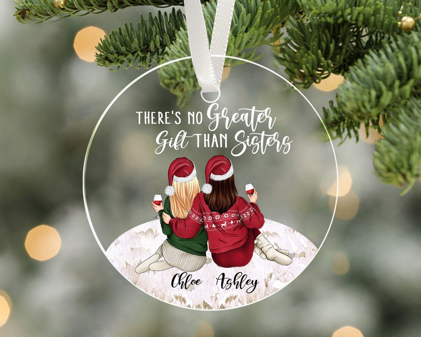 Sister ornaments store