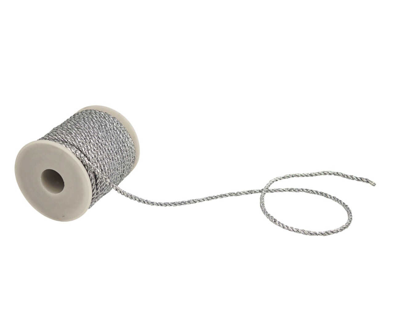 3mm x 25 Yards Metallic Silver Rope Trim Pack of 5 Spools | Michaels