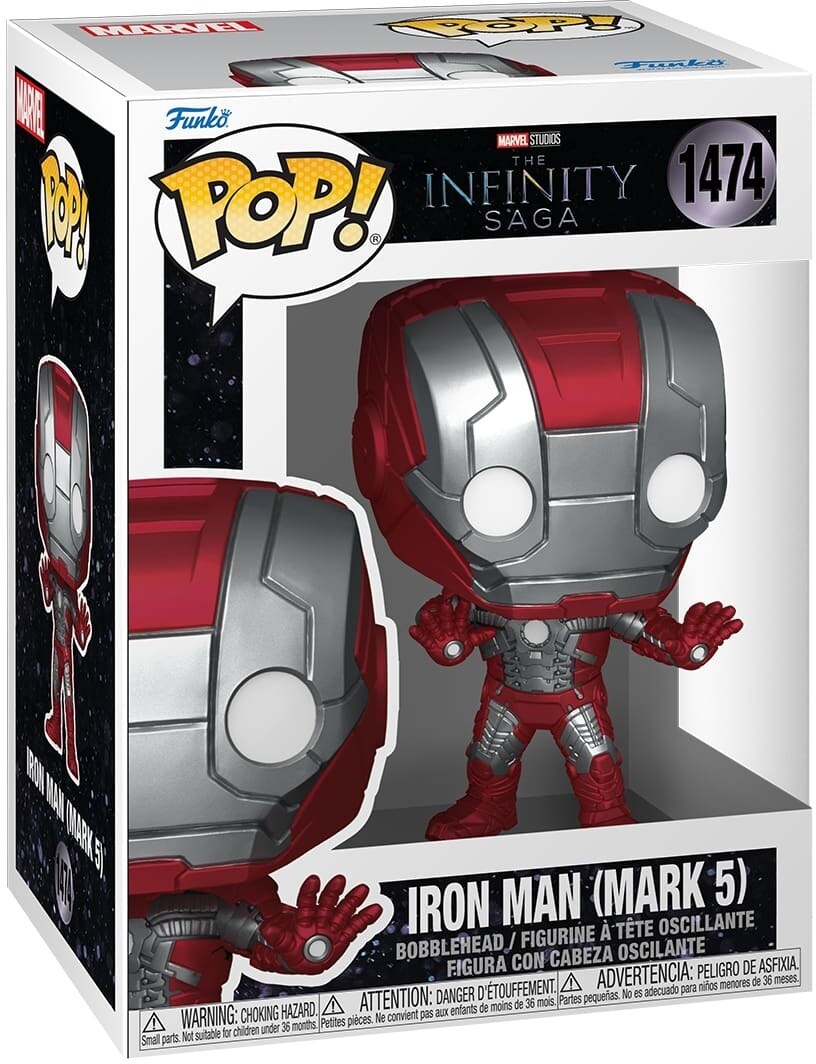 FUNKO POP! Marvel: MCU Archives - Iron Man 2 MRK 5 [COLLECTABLES] Vinyl ...