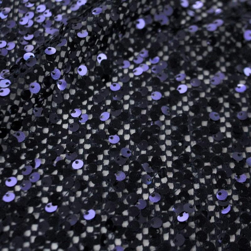 1 Yard Crescendo Stretch Netting Sequin Fabric 2-Way Stretch 50 Inch ...