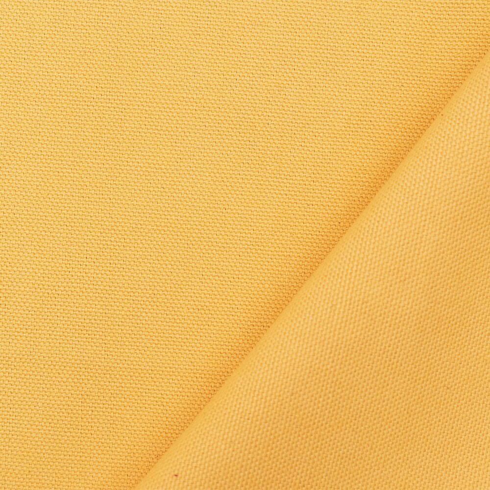 Yellow 8 oz. Solid Cotton Canvas Woven Fabric By the Yard | Michaels