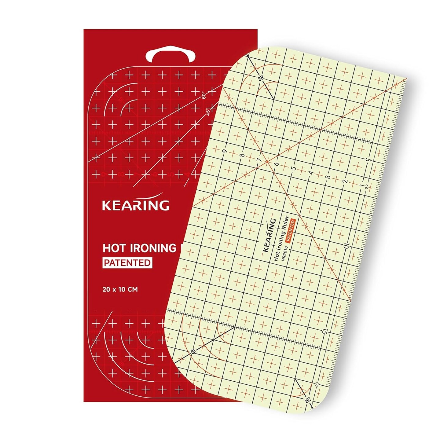 Kearing® Hot Hem Ruler for Sewing, Patented Heat Resistant Non-Slip Hot ...