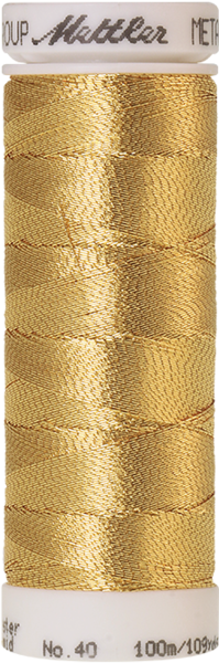 Beaten Gold (7633-0500) | Metallic (100M / 109Y) | Mettler Thread ...