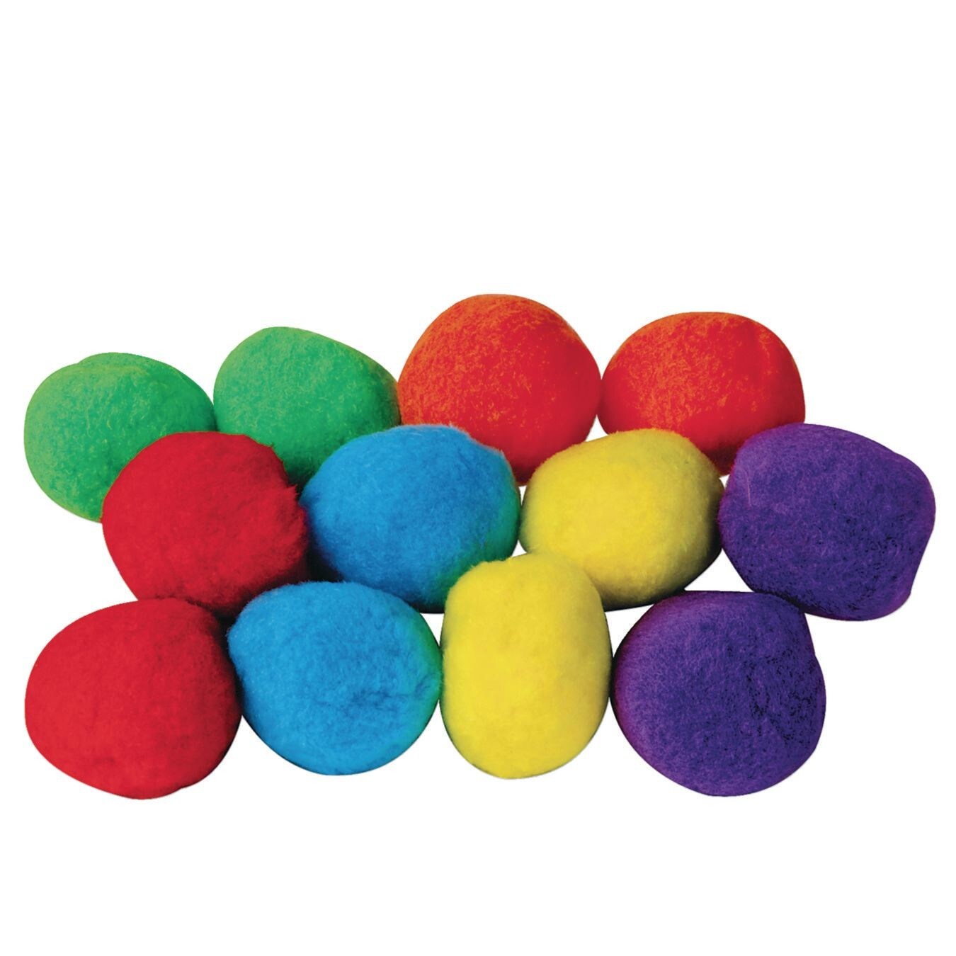 Spectrum™ Puff Balls, 3" (Pack of 12) | Michaels