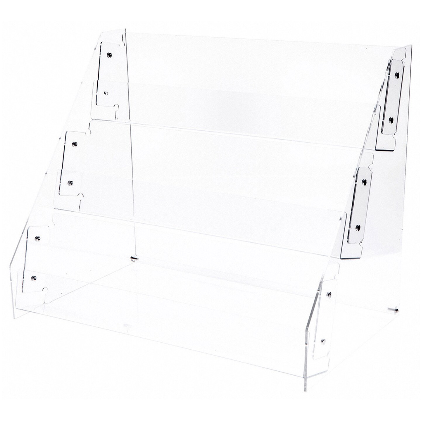 Plymor Clear Acrylic 4-Level Tilted Card Display Rack | Michaels