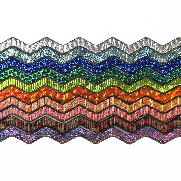 CBS Dichroic Wavy Glass Firestrips Patterns 6mm 96coe | Michaels