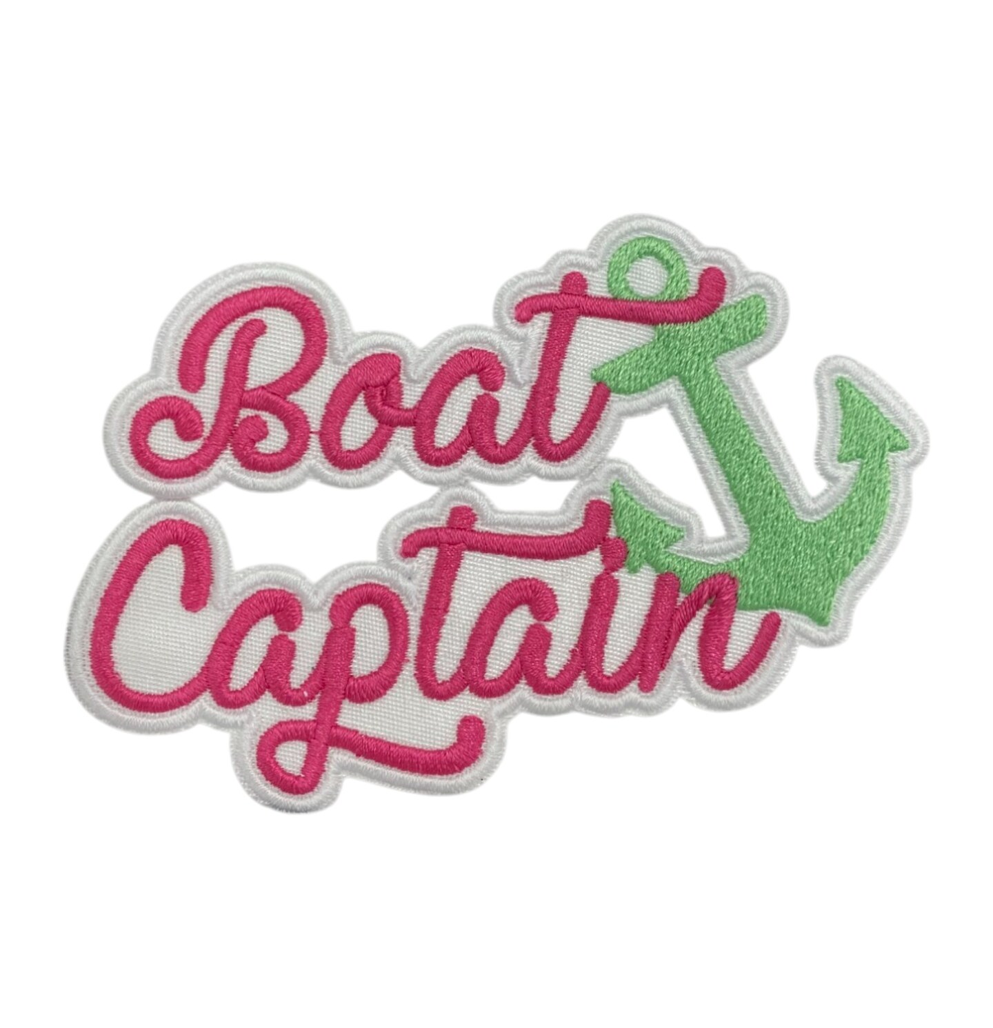 Boat Captain, Anchor, Embroidered, Iron on Patch | Michaels