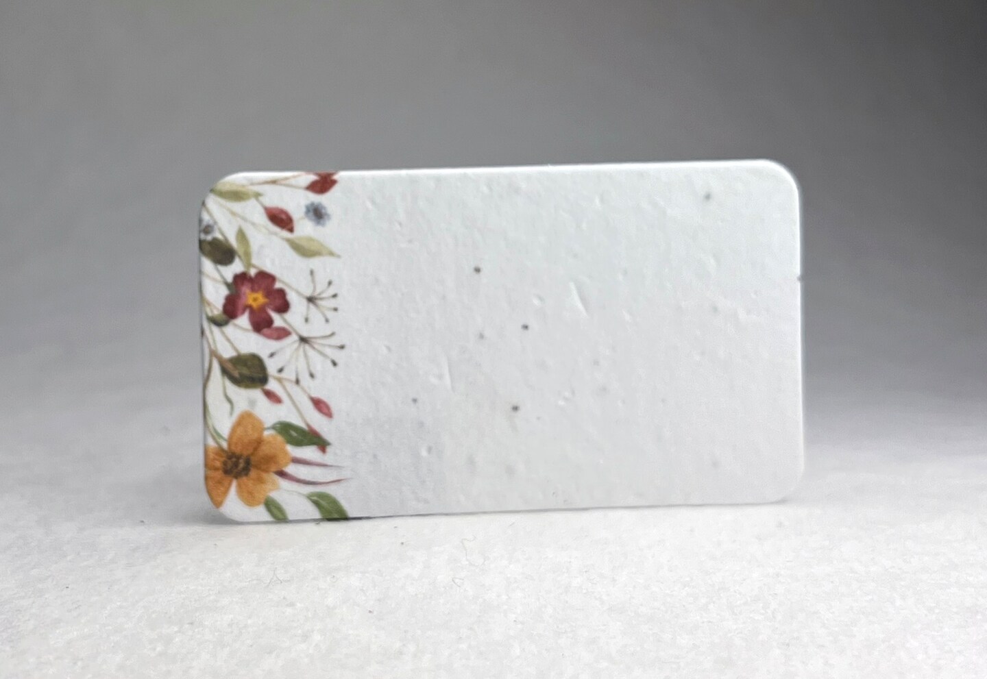 Wildflower Seed Paper Panel Card - Round Edge with Planting Guide ...