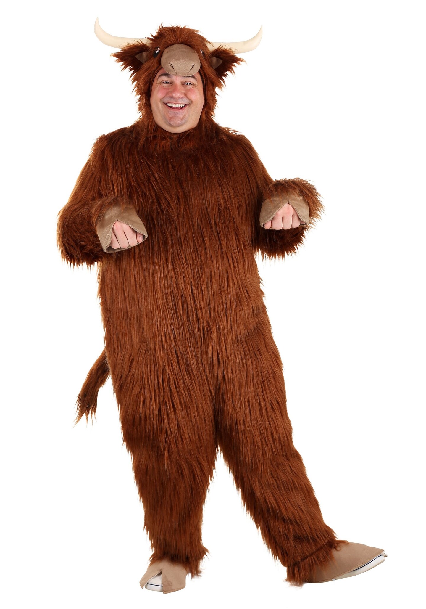 Plus Size Highland Cow Costume for Adults, Size: 2X | Michaels