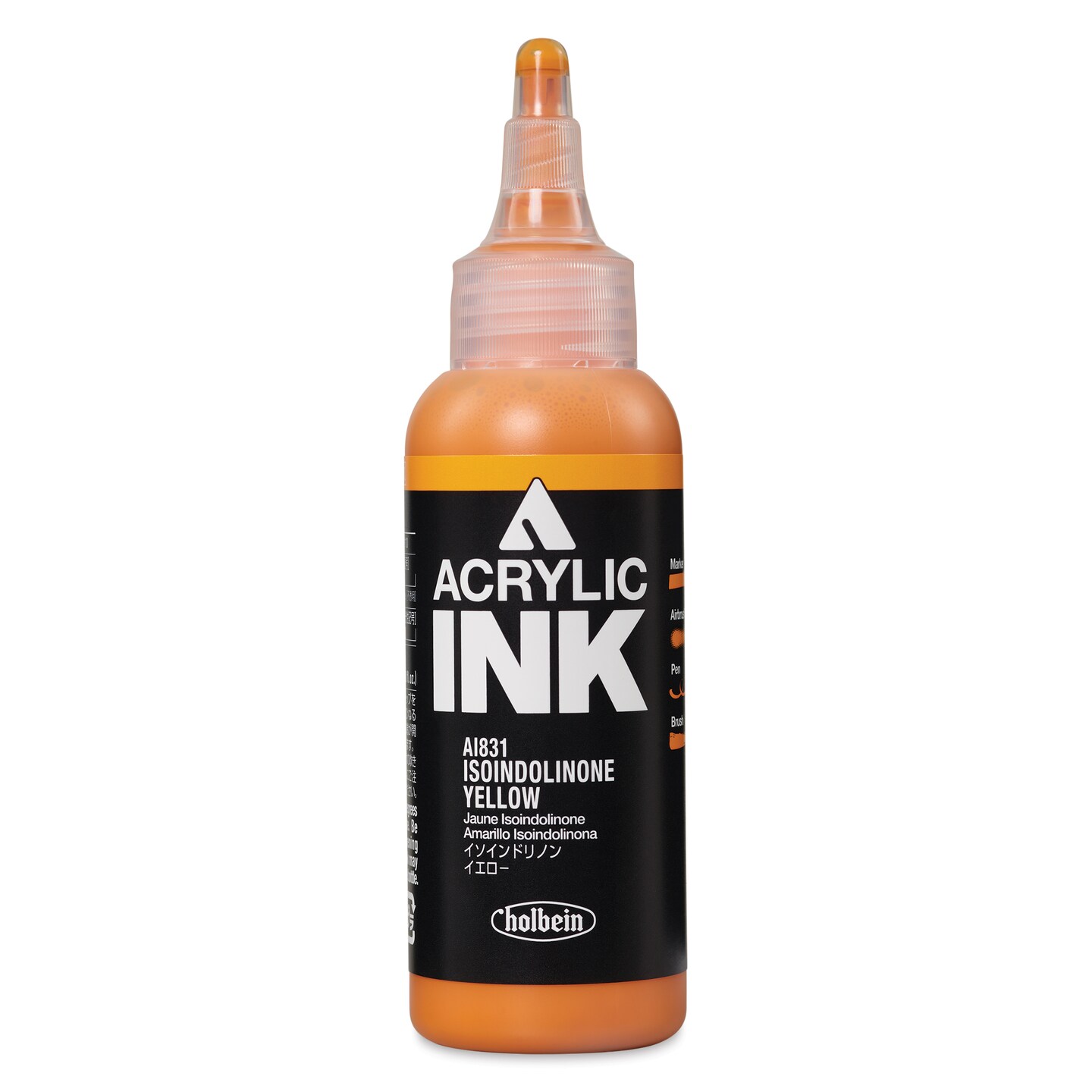 Holbein Acrylic Ink - Isoindolinone Yellow, 100 ml | Michaels