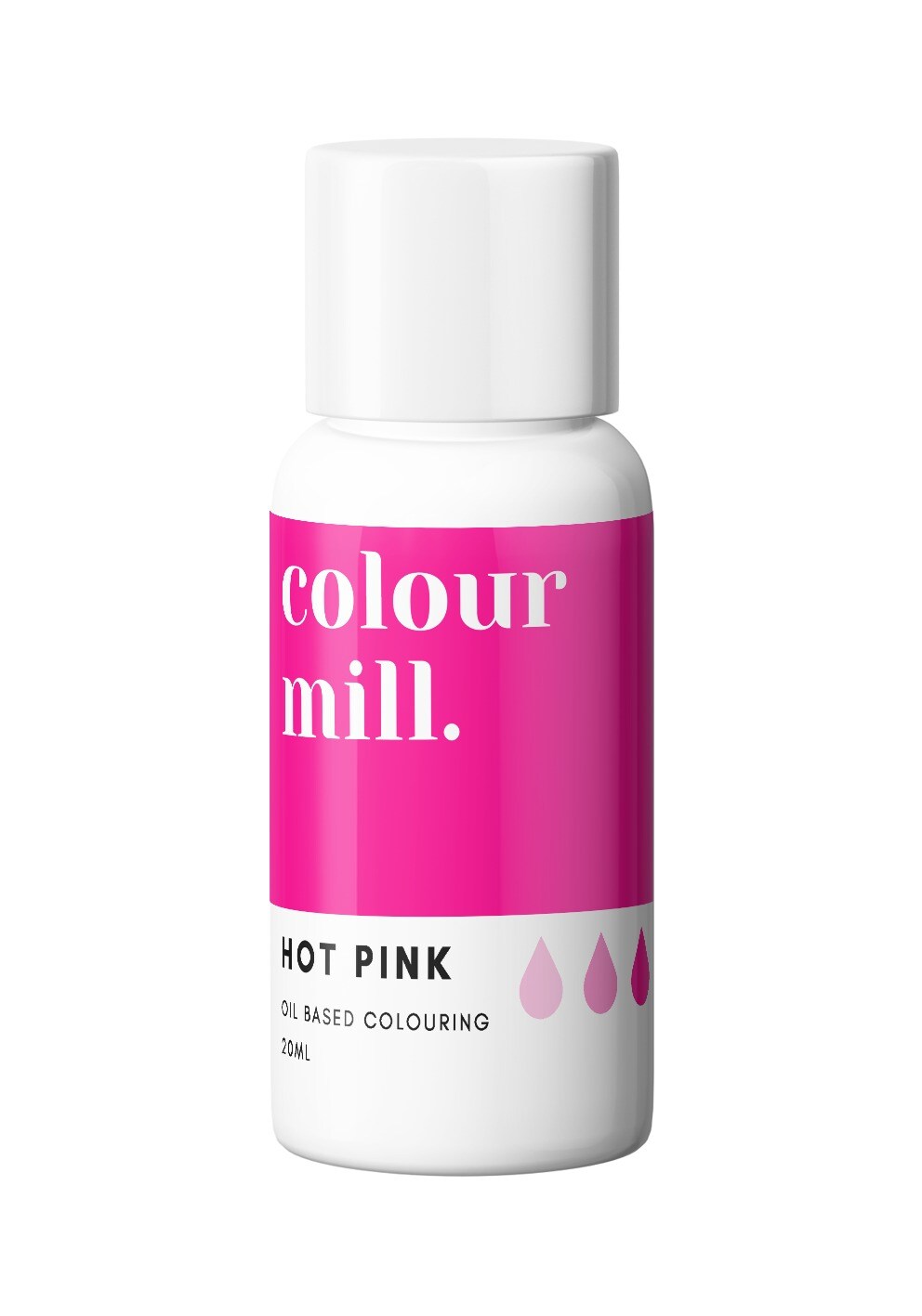 20ml Hot Pink Oil Based Colouring for Vibrant Buttercream Ganache ...