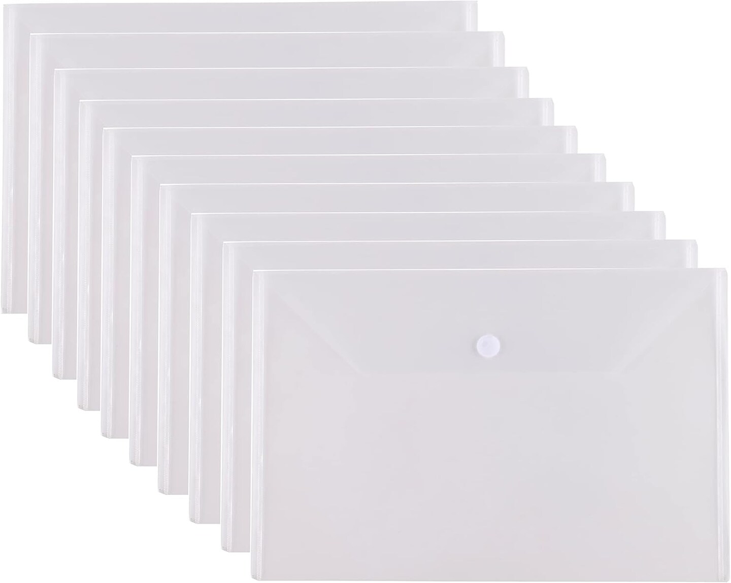 Clear Large Plastic Envelopes - 10 pack | Michaels