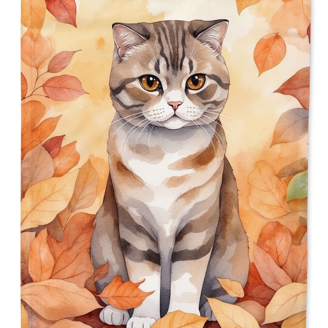 Edge Collections - 28" x 40" - Multicolor - Scottish Fold Cat House ...