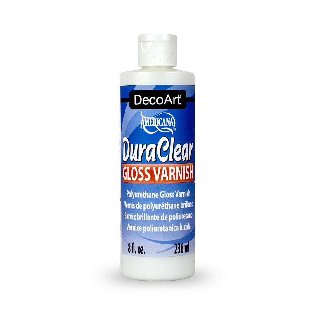 DecoArt DuraClear Varnish – Durable Clear Acrylic Sealer for Crafts ...