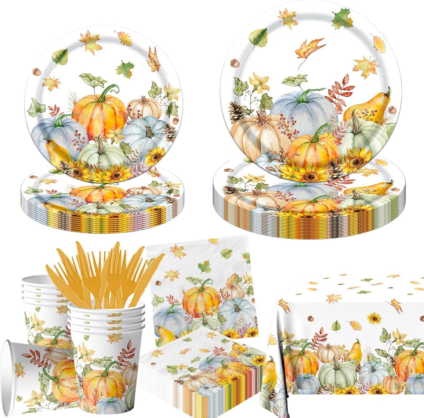 141pcs Thanksgiving Themed Pumpkin(9 x 0.04 x 9 inches) | Michaels