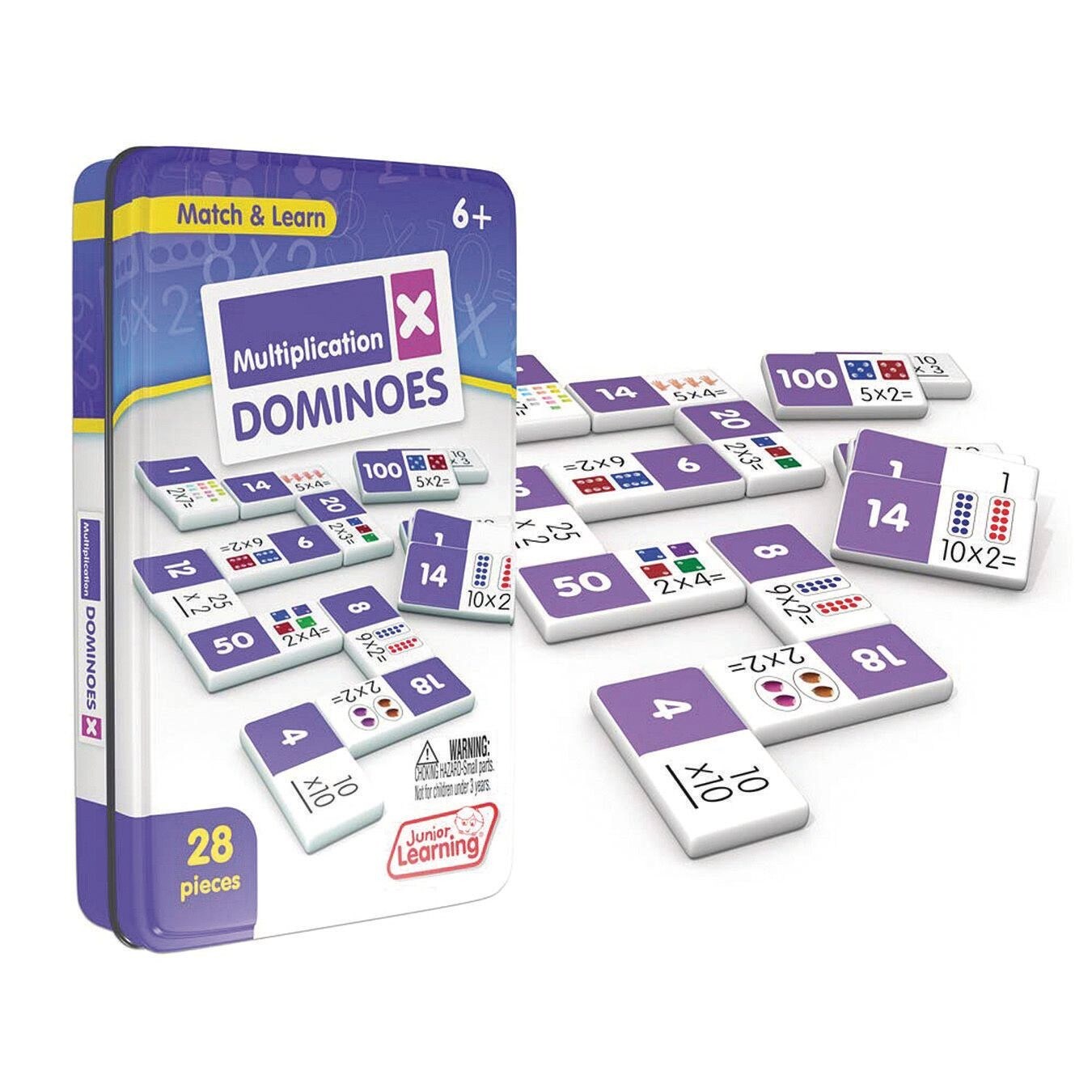 Junior Learning® Multiplication Dominoes, Count: 1 | Michaels