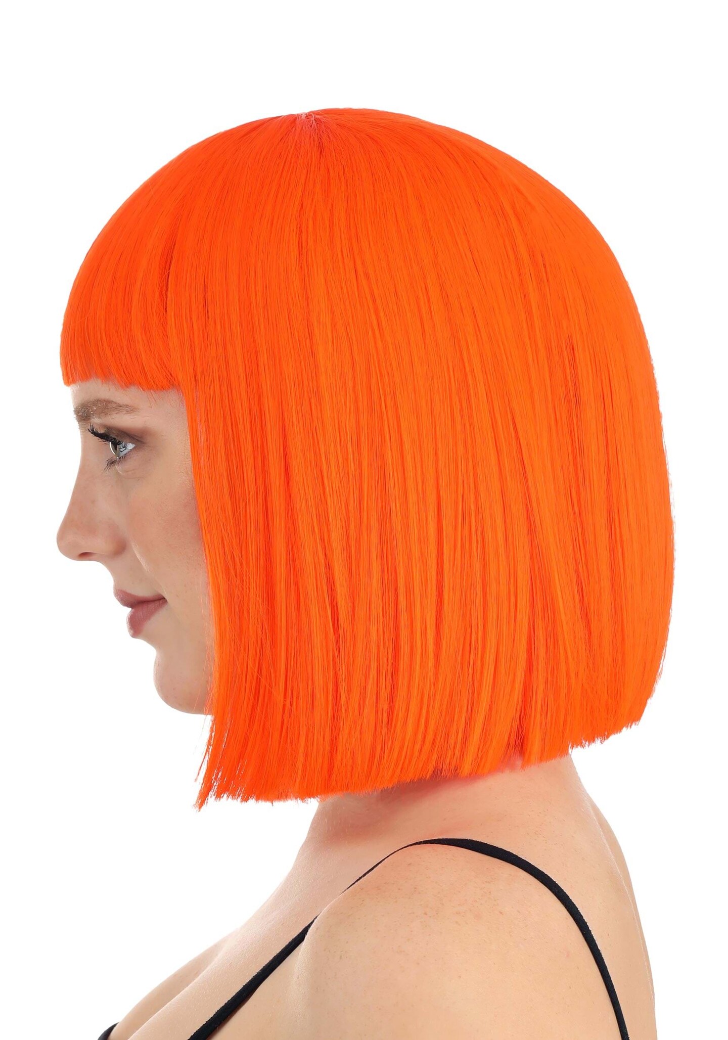 Bright Orange Bob Wig | Michaels