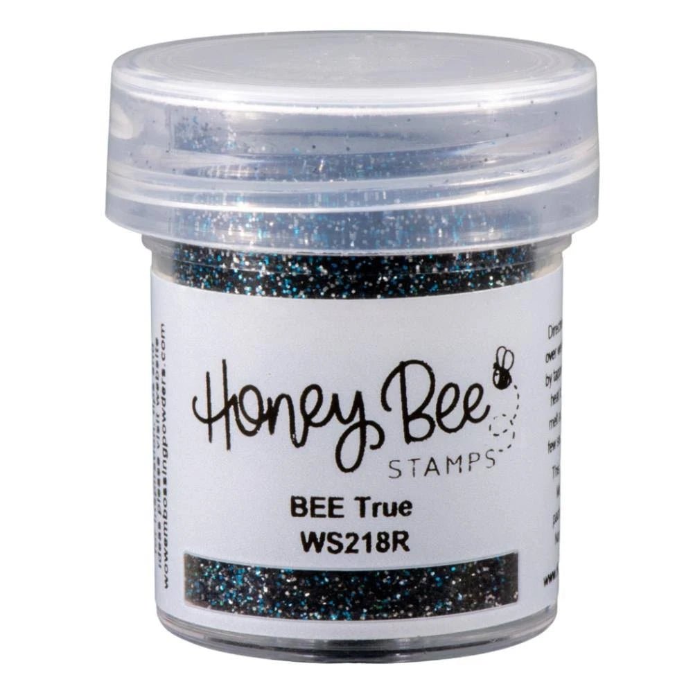 WOW! Black Glitter Embossing Powder by Honey Bee Stamps - BEE True ...