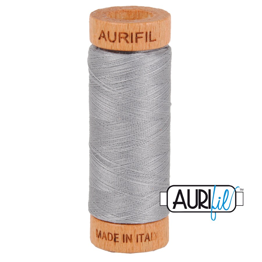 Mist (2606) | 80wt Small Spool (274M / 300Y) | Aurifil Thread | Michaels