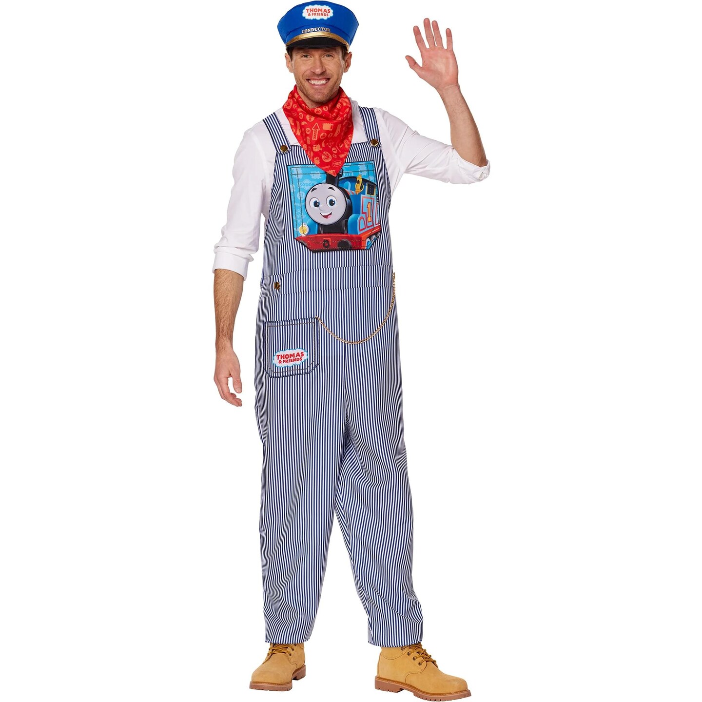 Thomas The Tank Conductor Adult Costume | Michaels