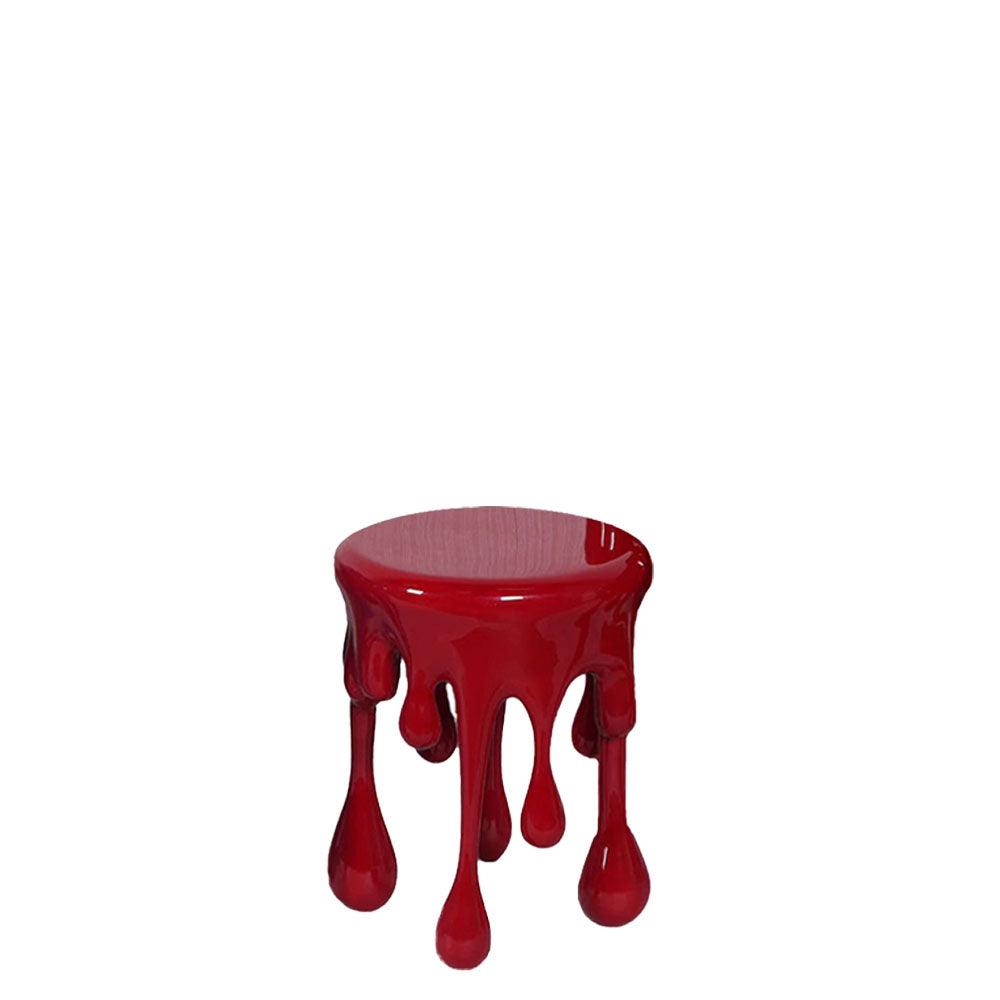 Red Melting Side Table Dripping Statue | Michaels