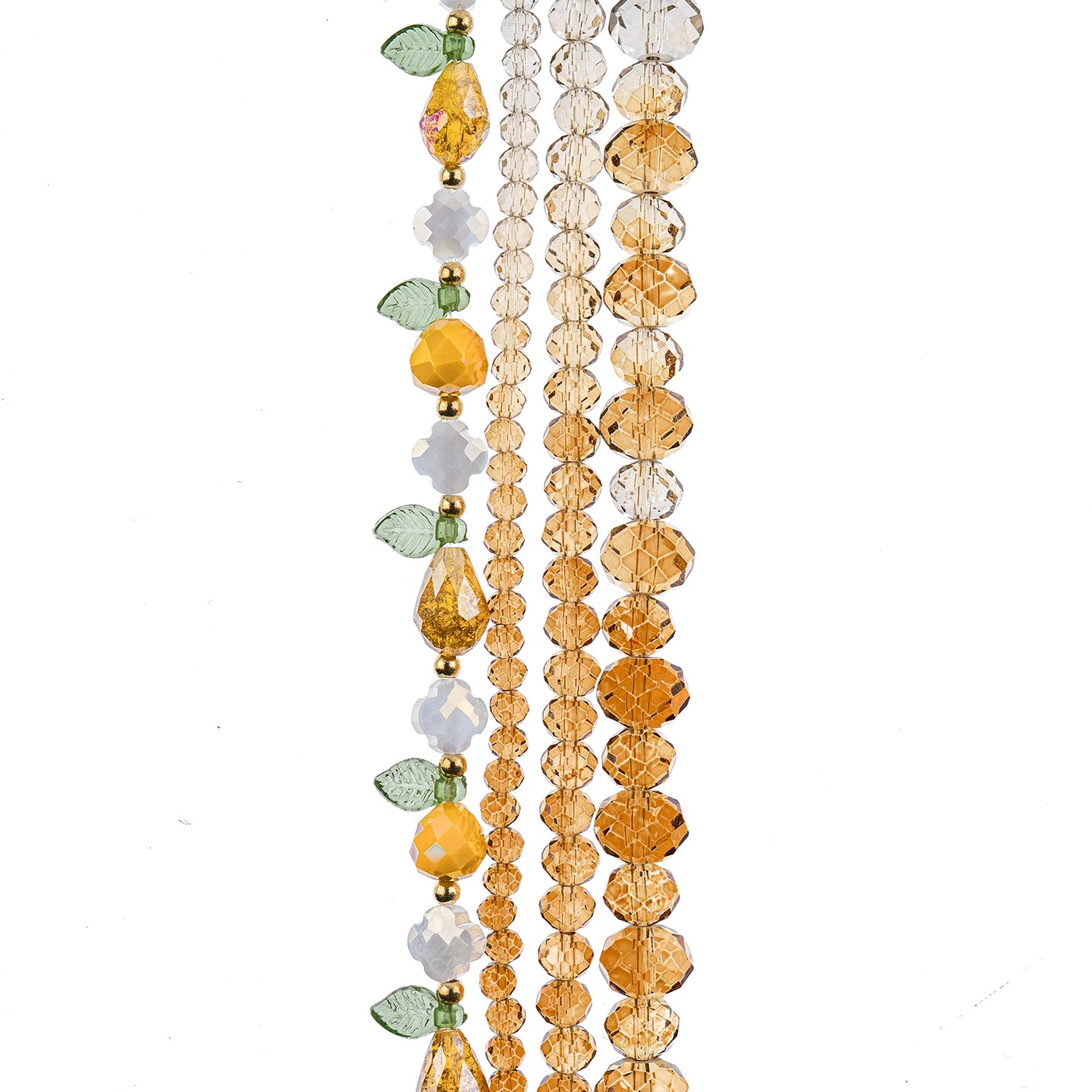 Crystal Lane DIY Glass Garden 7in Mixed Bead Strands | Michaels