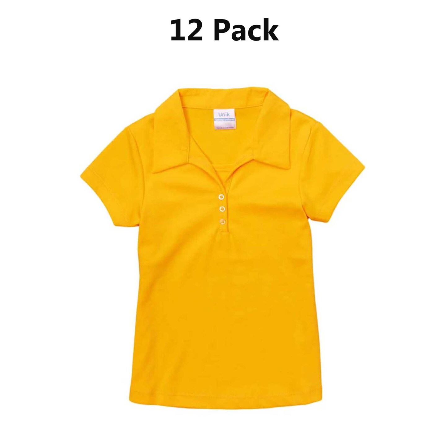 Girl's Uniform Triple Button Shirt | Michaels