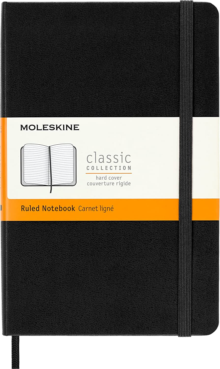 Notebook, Medium, Ruled, Black, Hard Cover (4.5 X 7) | Michaels