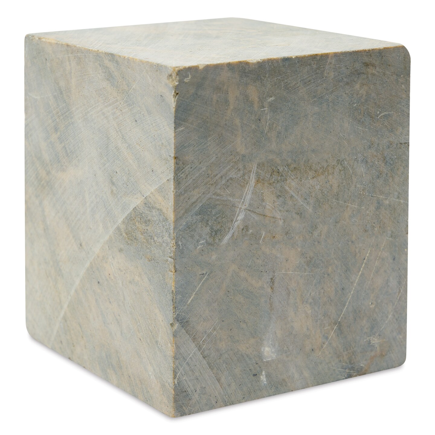 Gian Carlo Stoneworks Yellow Mix Indian Soapstone Block - 8 lb, 5" x 4 ...