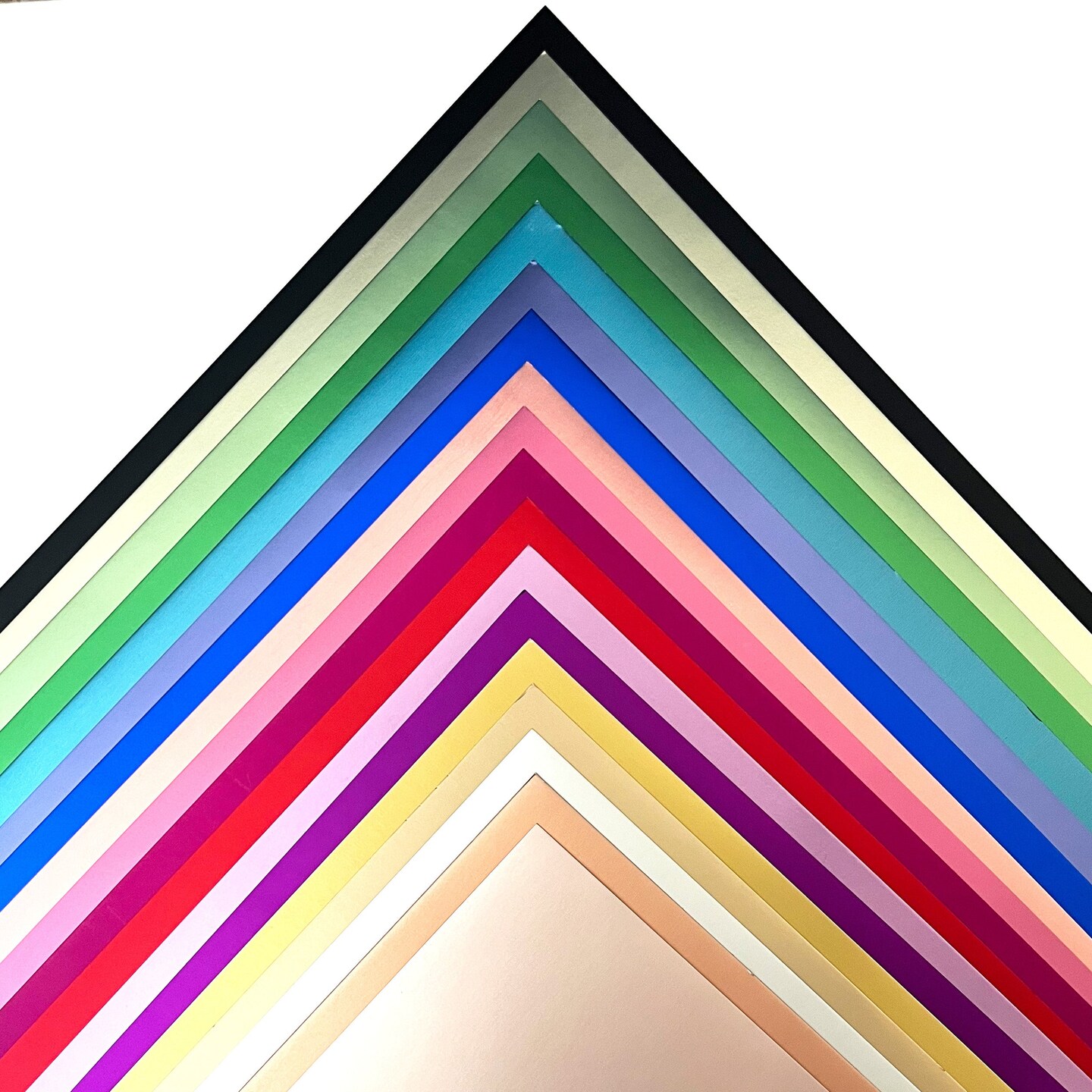 Matte Foil Cardstock Complete Variety Pack - 12x12 Foil Cardstock - 18 ...