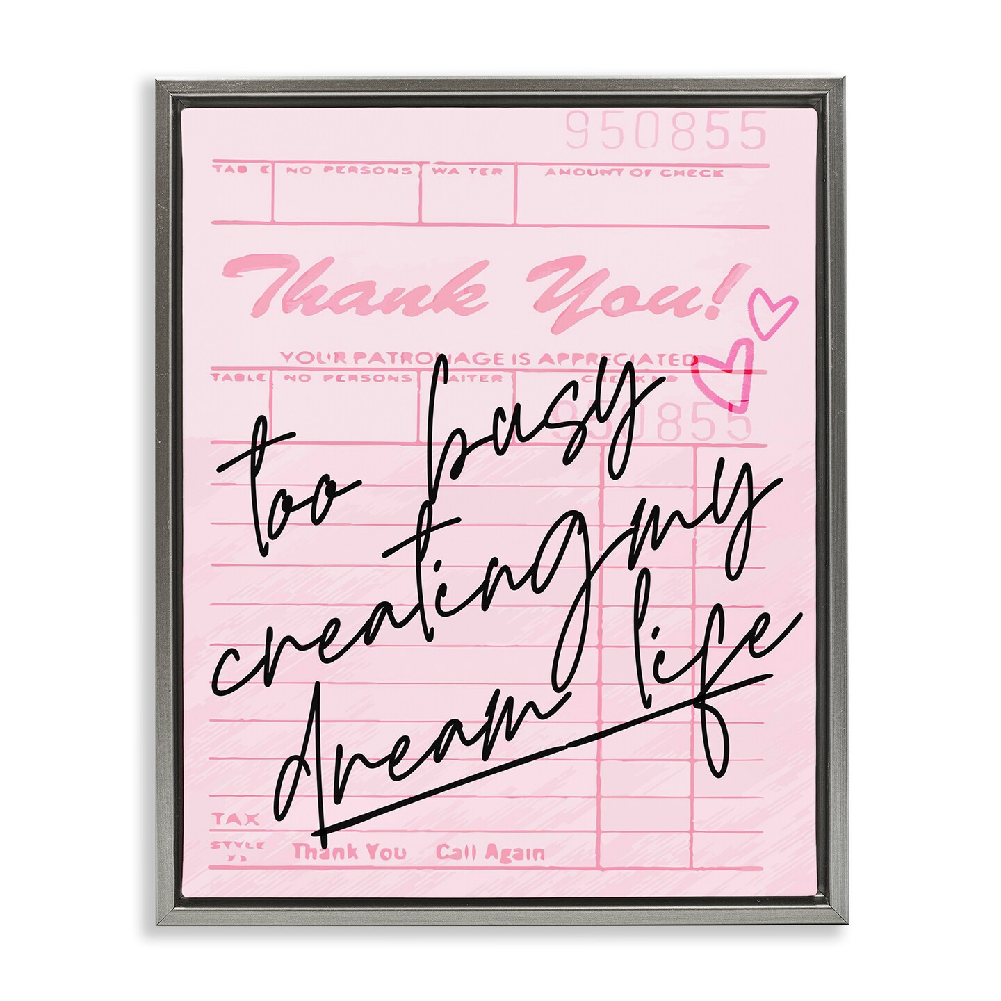Stupell Industries Too Busy Creating Dream Life Floating Frame By Lil ...