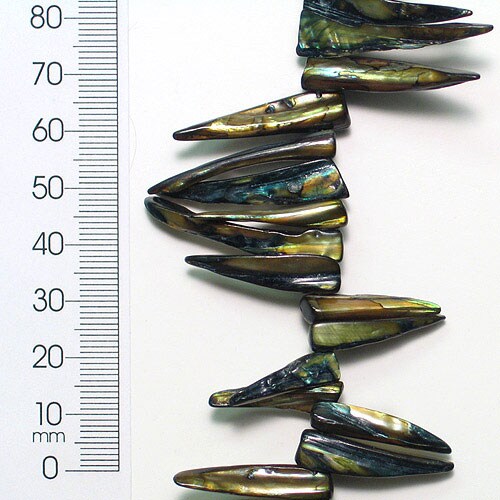 6 Packs of Tinted Shell Spike 2x8" Strand | Michaels