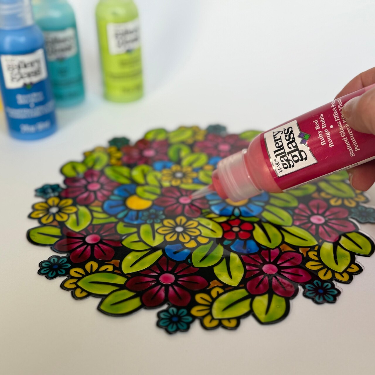 DIY Stained Glass with Vinyl & Paint | Classes | Michaels