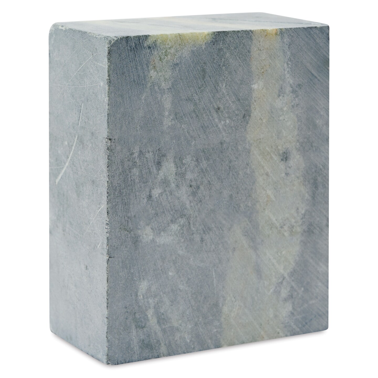 Gian Carlo Stoneworks Green Indian Soapstone Block - 2 lb, 3-1/2" x 3 ...